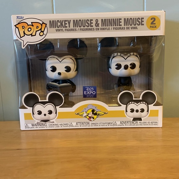 Disney | Toys | Mickey Minnie Mouse D23 Exclusive Funko Pop | Poshmark